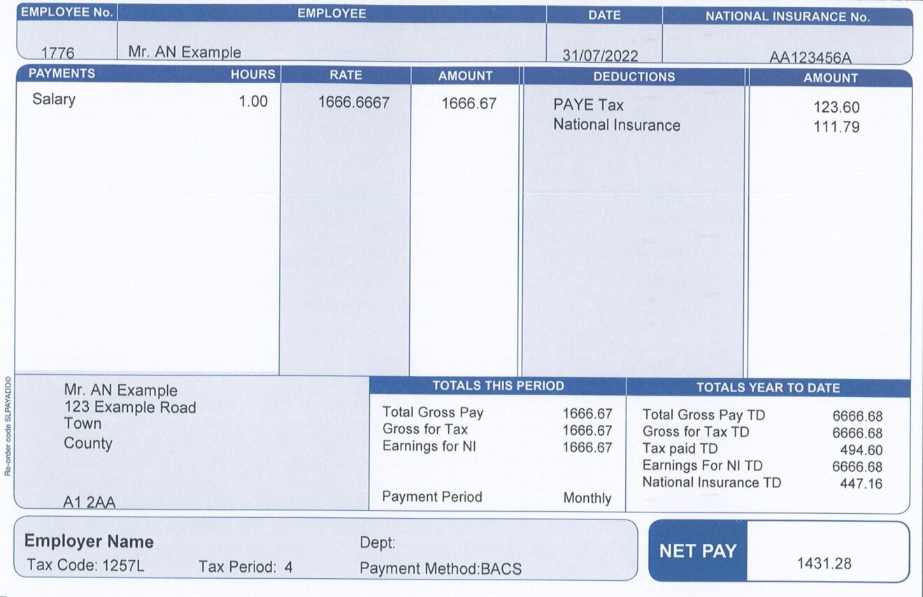 payslips | Replacement payslips | p60 payslips | payslips online ...