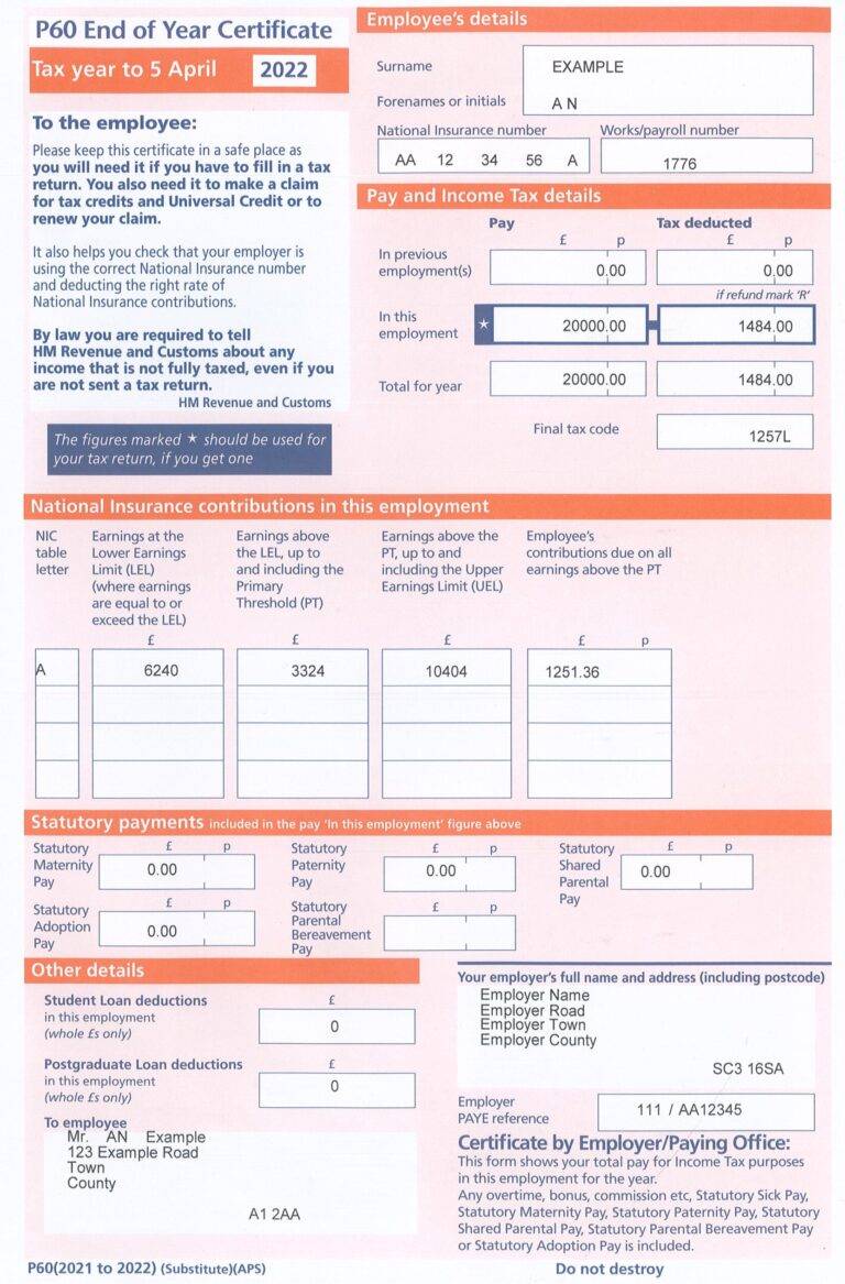 How to Find Your P60 Online UK: 5 Easy Ways
