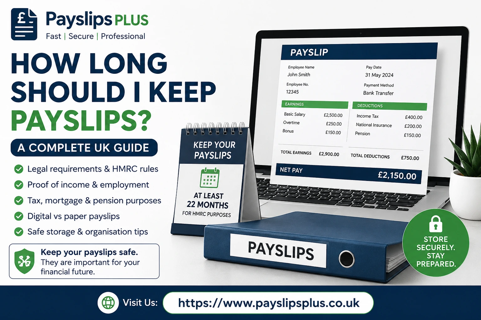 How Long Should I Keep Payslips? Easy UK Guide